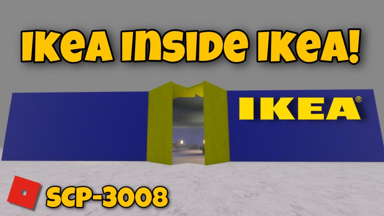 I Built Ikea in Roblox Ikea SCP 3008! - YouTube