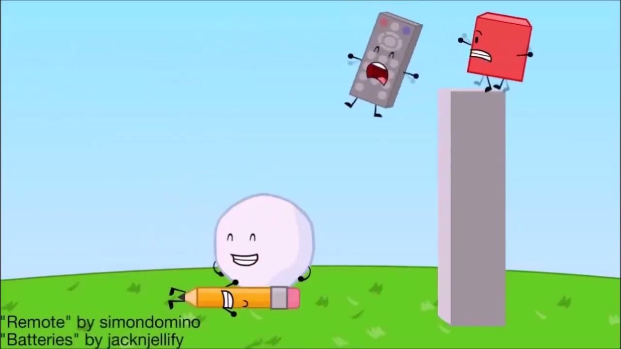 BFDI Remote with her BFB voice - YouTube