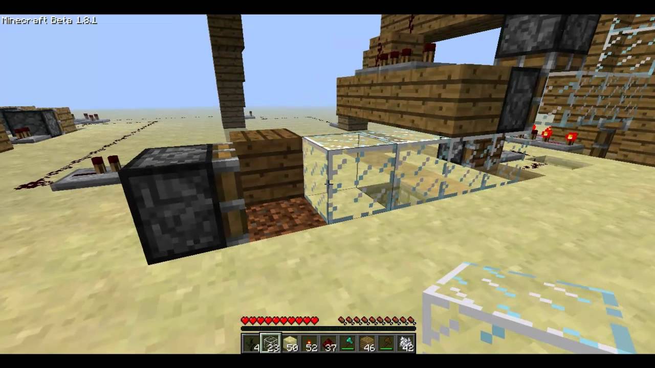 Minecraft - Transparent Block Sorter - YouTube