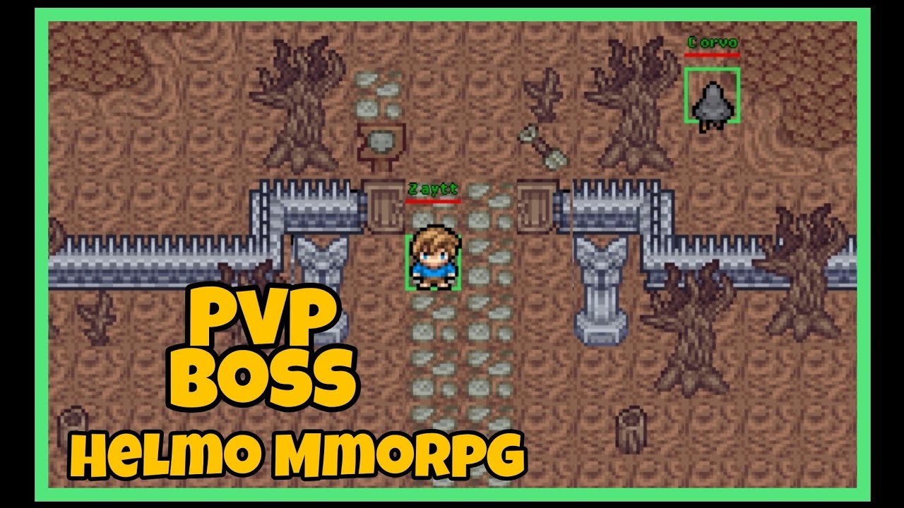 Helmo Mmorpg - Testando Pvp e boss - YouTube