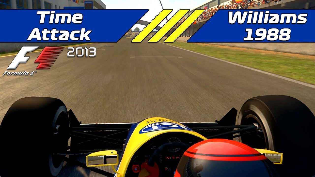 F1 2013 - TIME ATTACK CLÁSSICOS - WILLIAMS 1988 - JEREZ DE LA FRONTERA ...