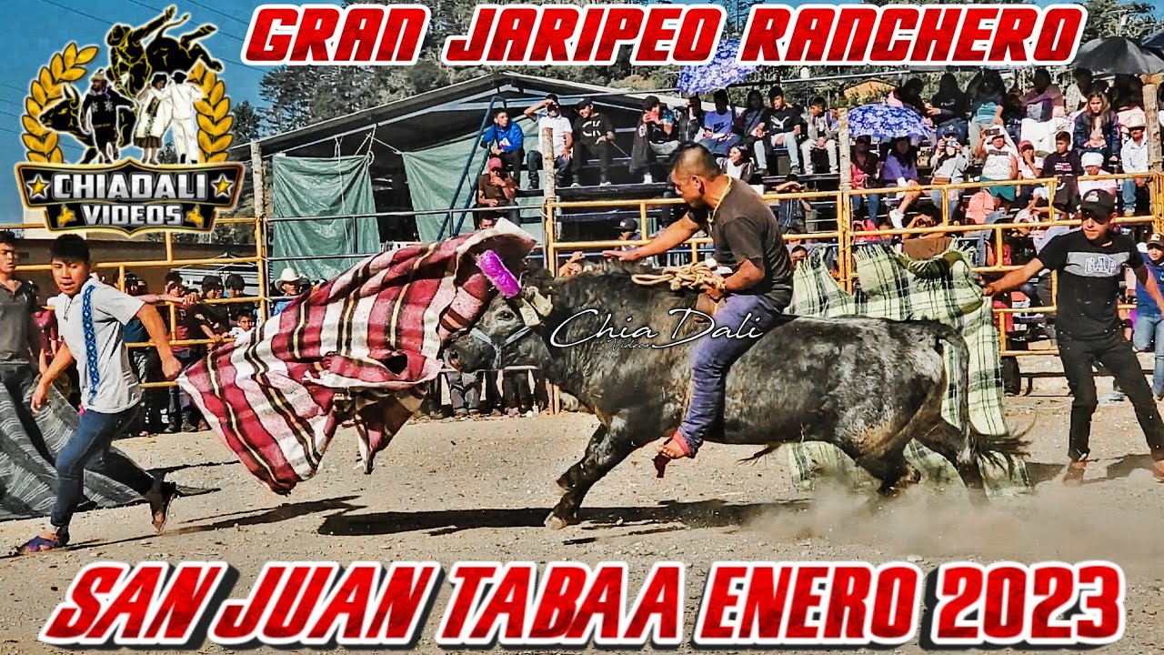 JARIPEO RANCHERO EN SAN JUAN TABAA CON RANCHO YAGANIZA ENERO 2023 - YouTube