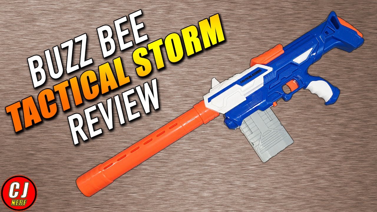 Air Warriors Tactical Storm | 2017 Buzz Bee Toy Guns Review - YouTube
