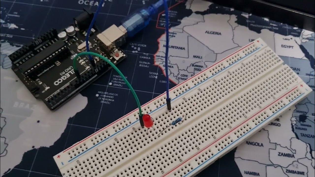 Fading LED using Arduino UNO - YouTube