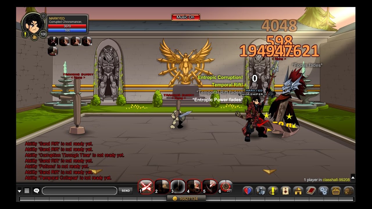[AQW] Corrupted/Timeless Chronomancer POWER Potential and Versatility ...