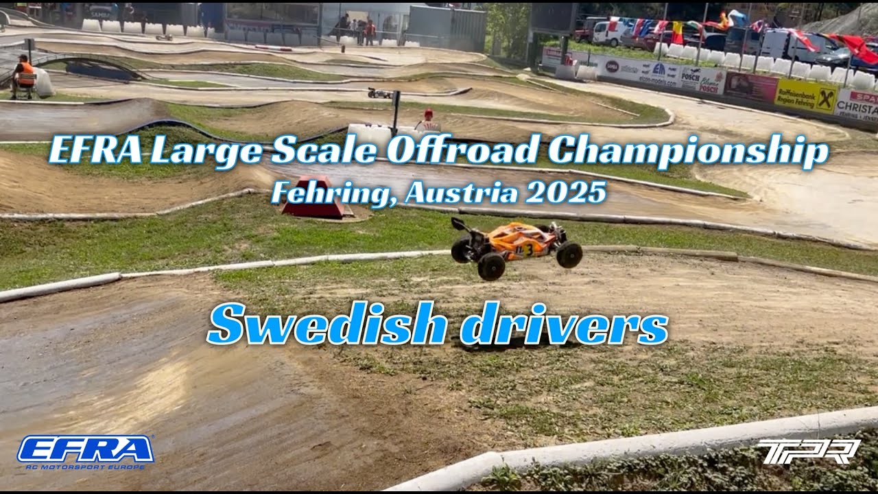 Swedish drivers at the EFRA Euros in Large Scale Offroad, Fehring ...
