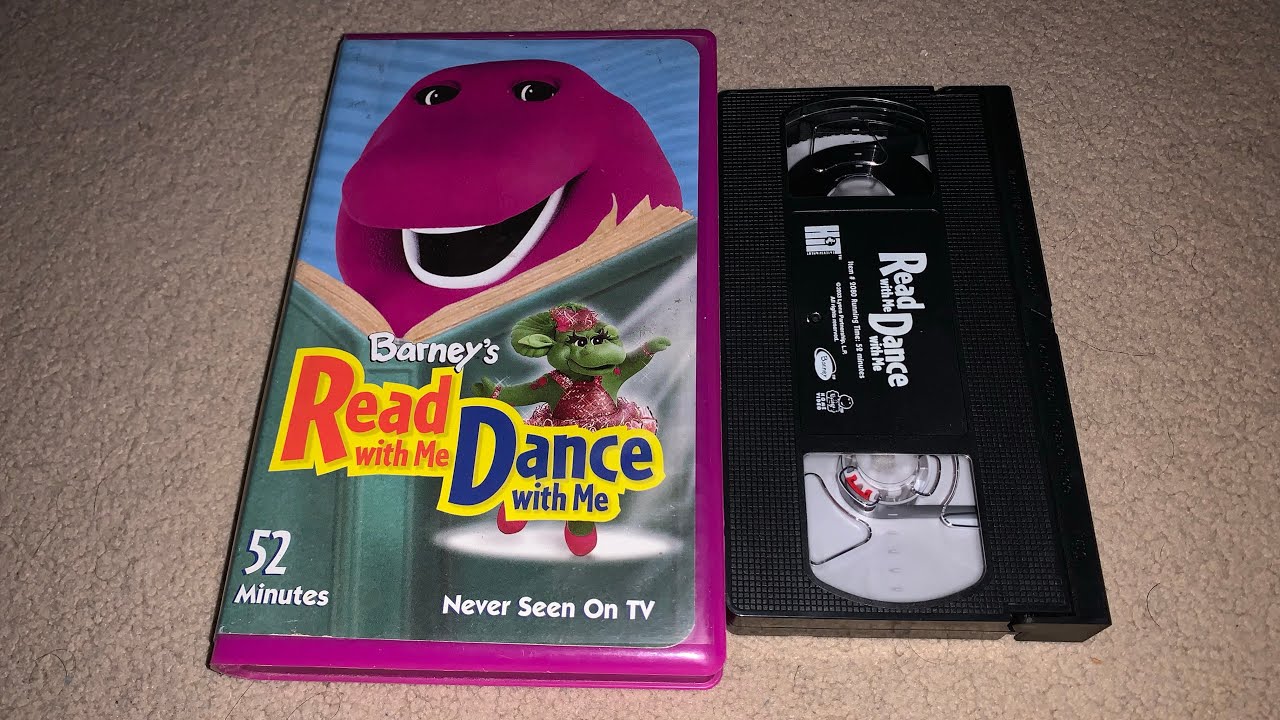 Opening To Barney: Read With Me, Dance With Me 2003 VHS - YouTube