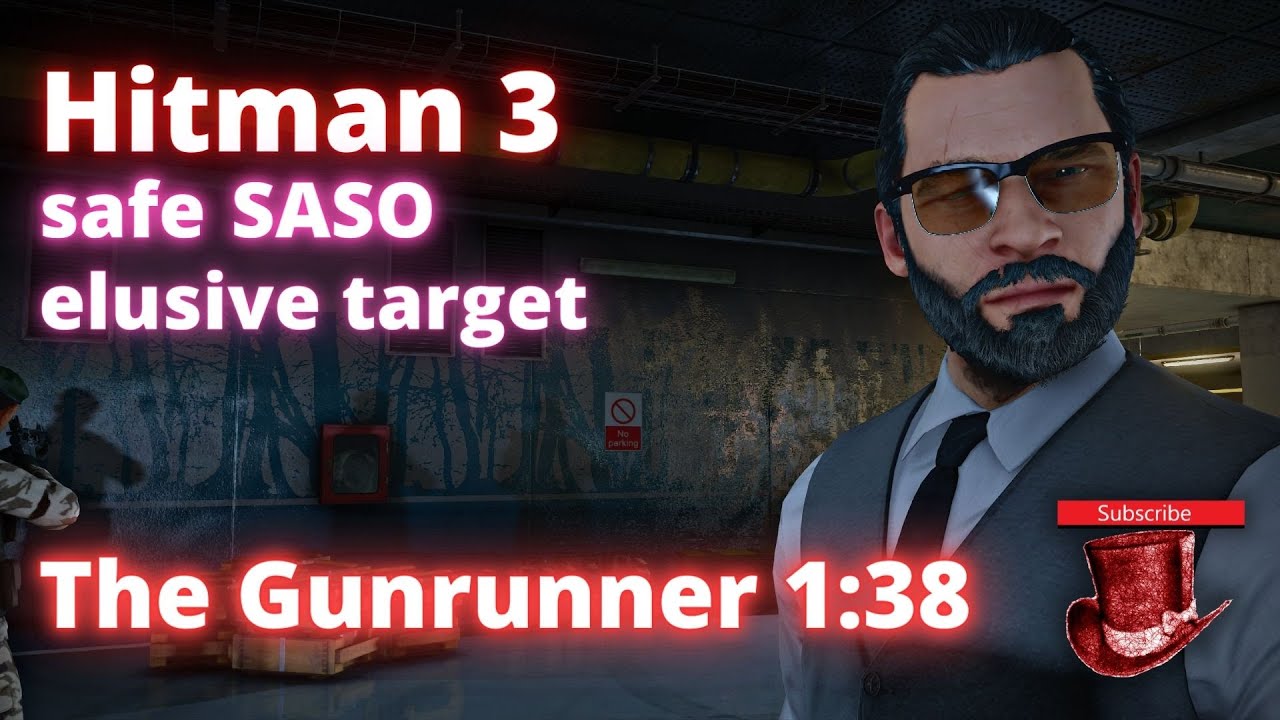 Hitman 3 elusive target The Gunrunner 1:38 - YouTube