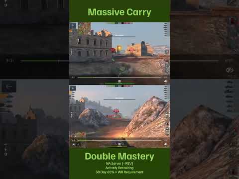 Double Mastery Carry | RU 251 & AMX 13 90 Dominate Tier VIII
