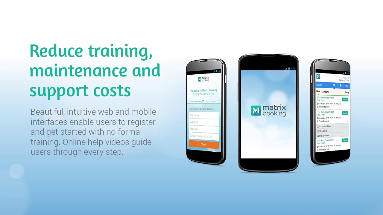 Introducing Matrix Booking - YouTube