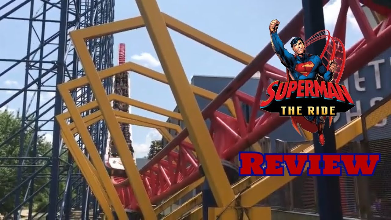 Superman The Ride Review - YouTube