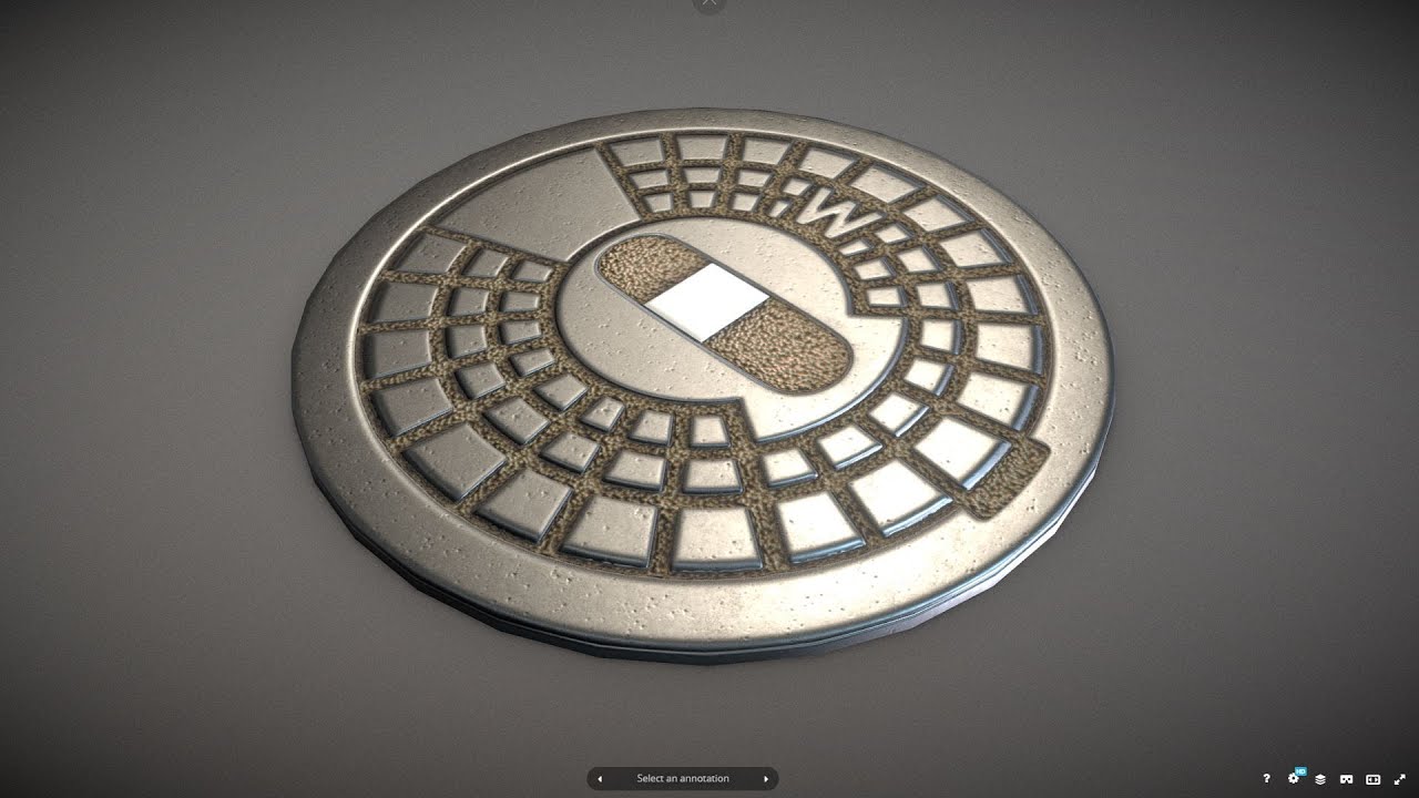 Low-Poly Sewer Cover 3 Hydrant (Clean Version) - YouTube