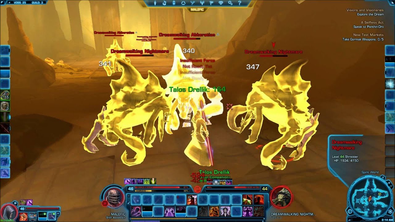 SWTOR SI Voss Class Quest - Visions and Visionaries - YouTube