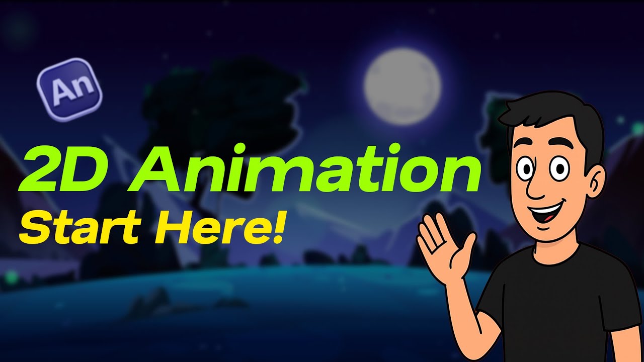 Adobe Animate CC 2022 Tutorial in Hindi | Class 1 | Complete 2D ...
