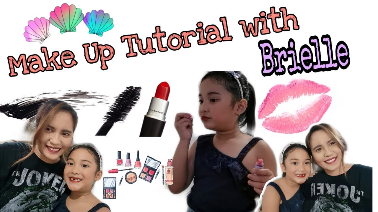 A 7 YEAR OLD DOES MY MAKE UP | MAKE UP TUTORIAL WITH BRIELLE | KID’S ...