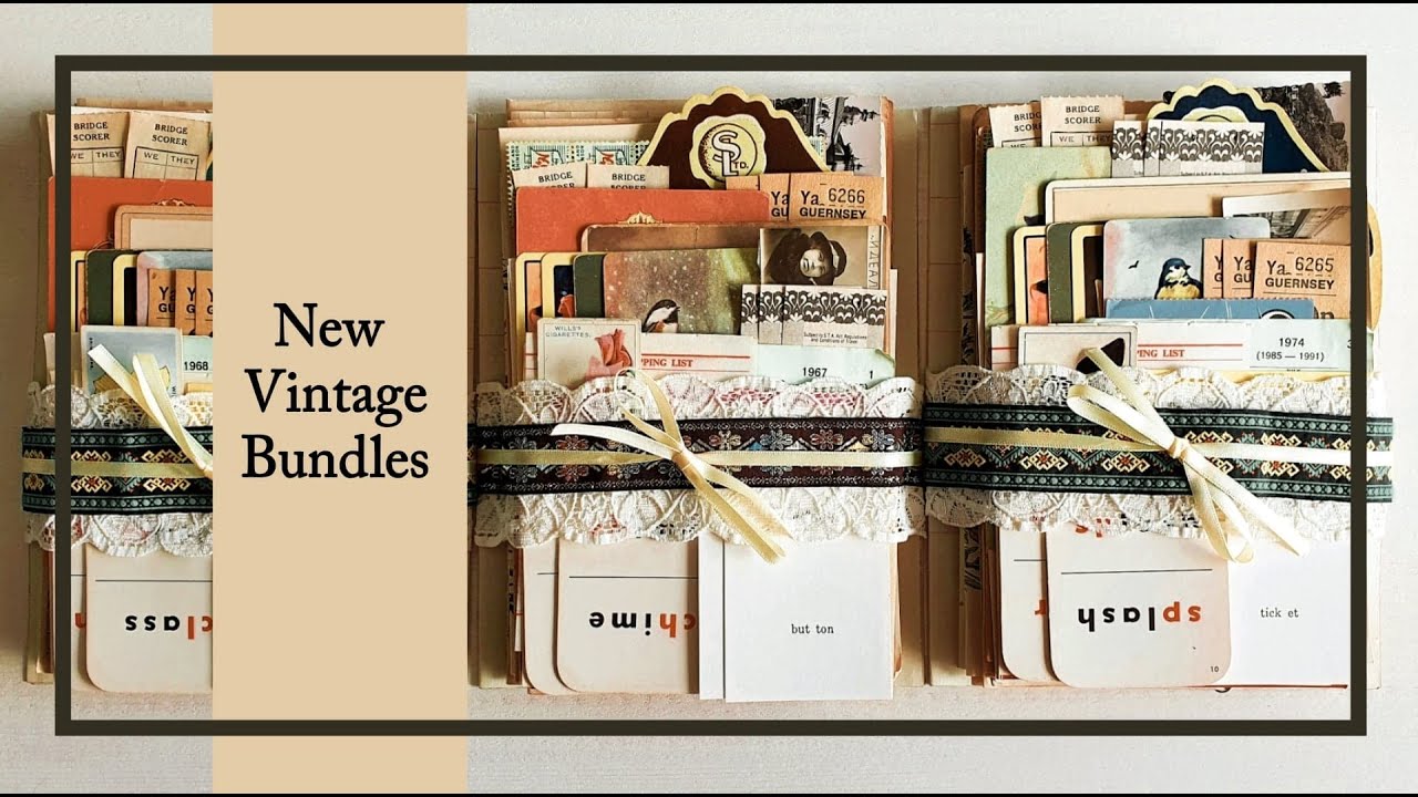 New Vintage Bundles For Sale -(Sold Thank You) - YouTube