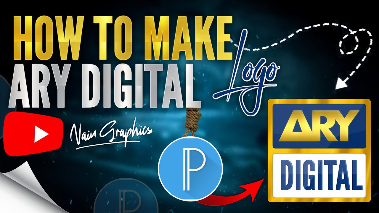 Make Ary Digital Logo In Mobile | How to Make Ary Digital Logo In ...