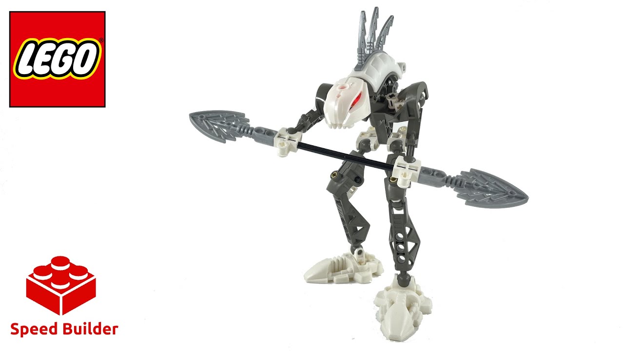 LEGO BIONICLE 8588 Rahkshi Kurahk | speed build - YouTube