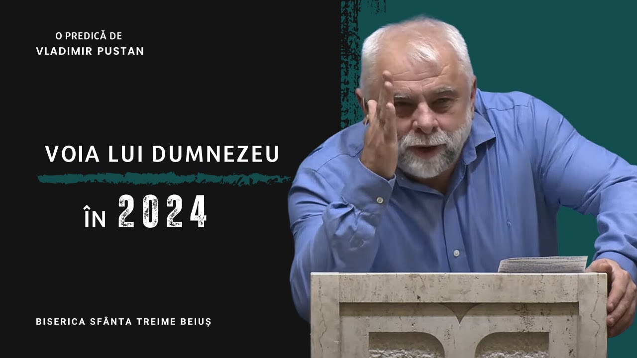 Vladimir Pustan | Voia lui Dumnezeu în 2024 | Ciresarii TV | 31.12.2023 ...