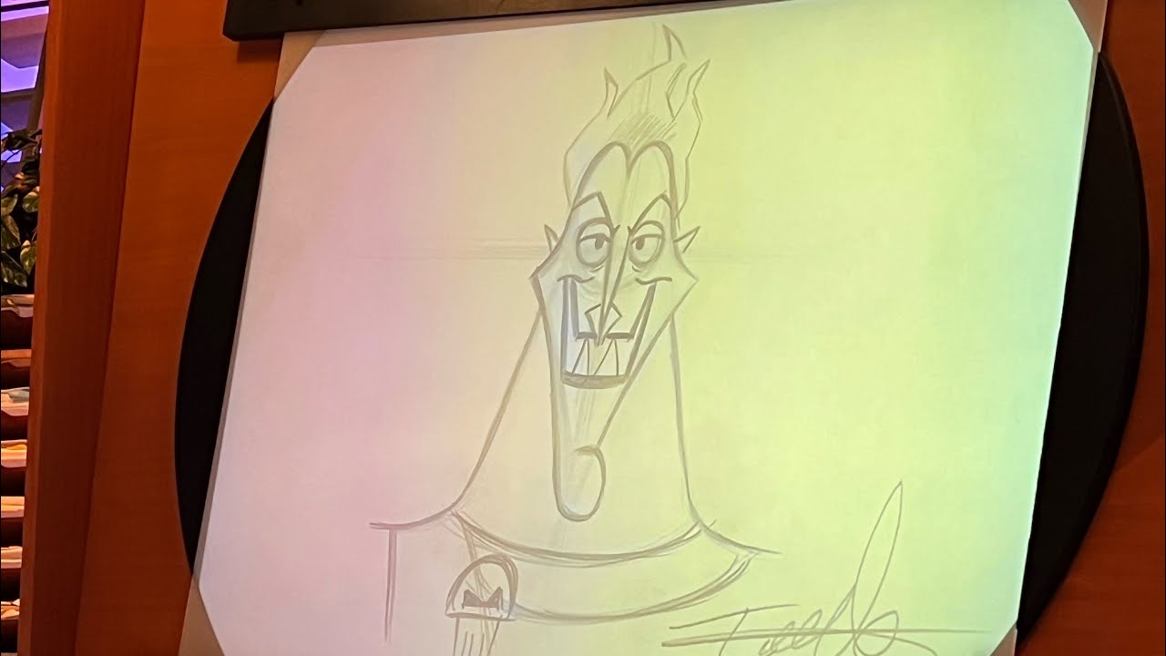How to Draw Hades from Hercules (Disney California Adventure Animation ...