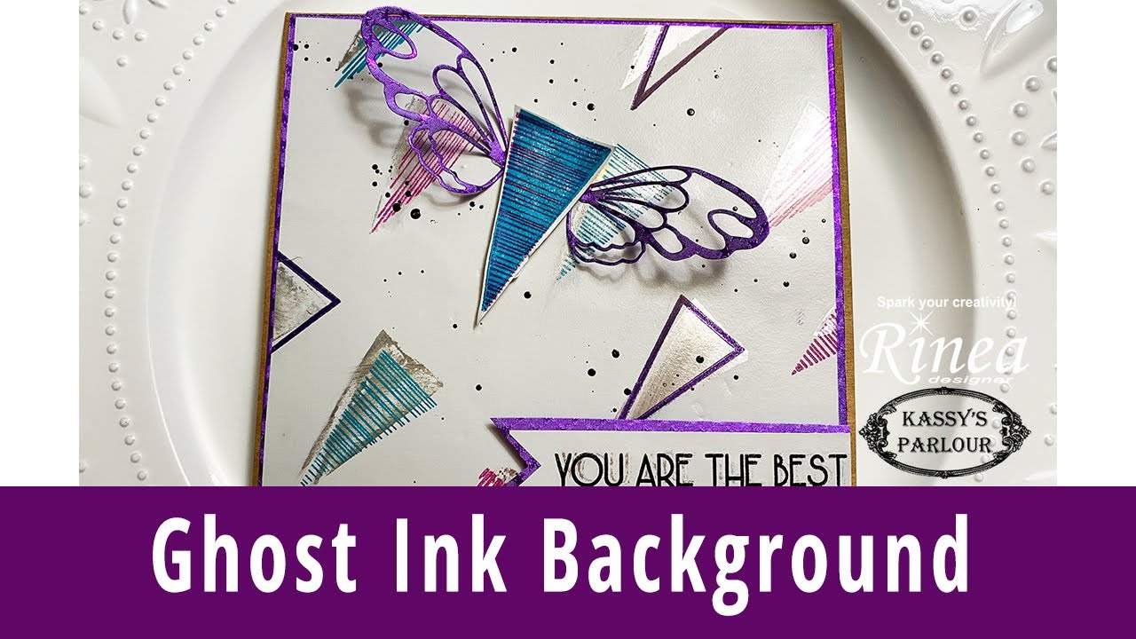 Custom Patterned paper with Ghost Ink 2.0 - YouTube