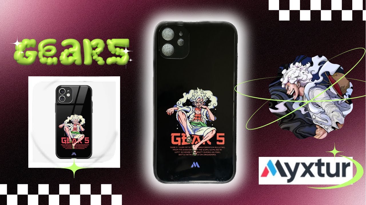 GEAR 5 LUFFY phone case review (myxtur•com) 🤍 #onepiece #gear5 # ...