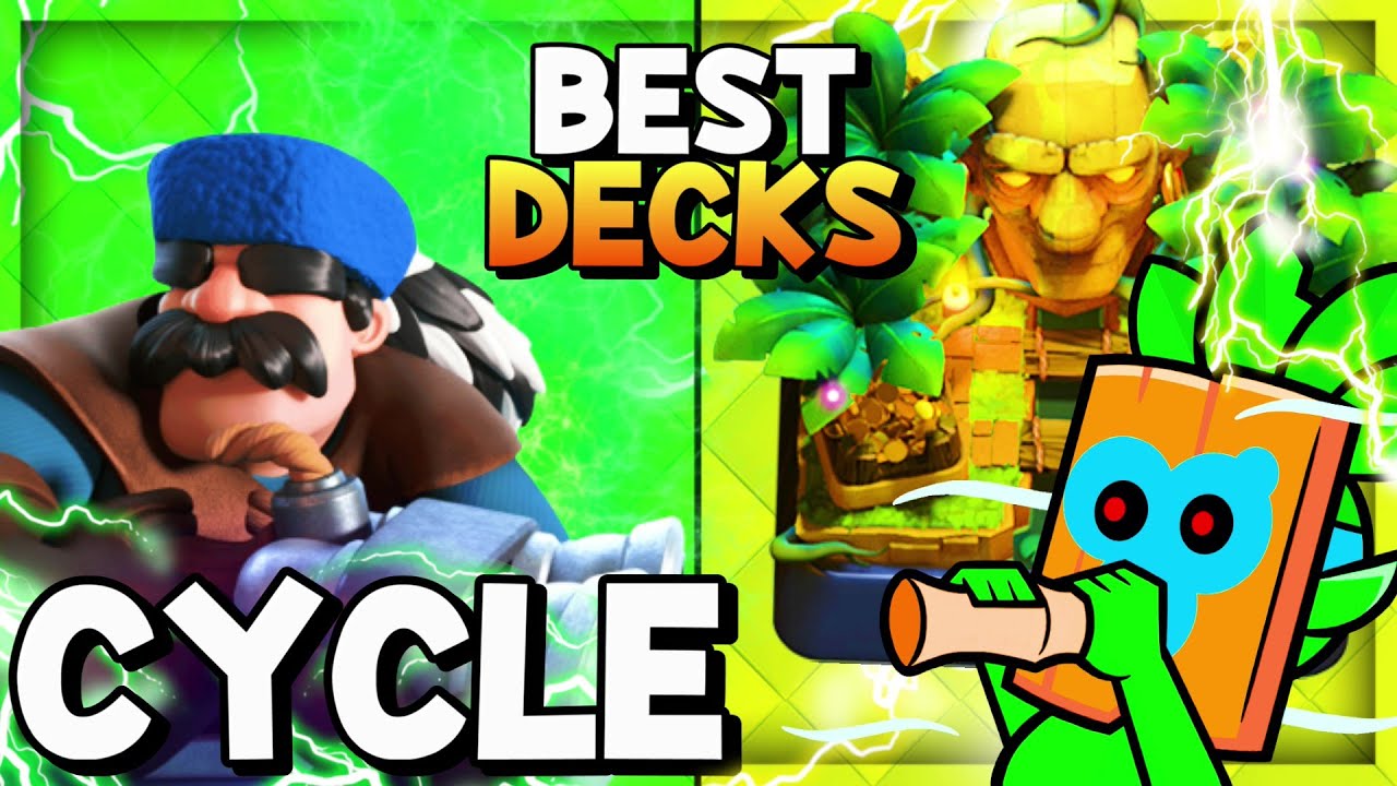 TOP 3 CYCLE DECKS! NEW META BEST CLASH ROYALE DECKS! (2021) - YouTube
