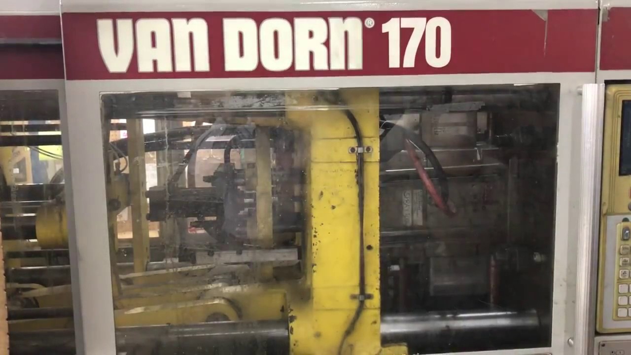 1998 Van Dorn 170 HT Injection Molding Machine, IMM - YouTube