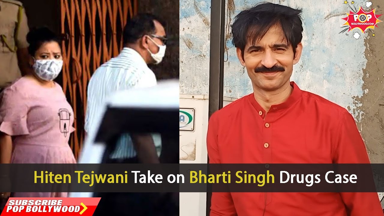 Hiten Tejwani Comment on Bharti Singh Drugs Case. - YouTube
