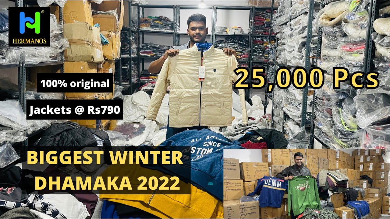 Winter Wear Dhamaka | Wholesale Surplus Market New Delhi | 100% ...