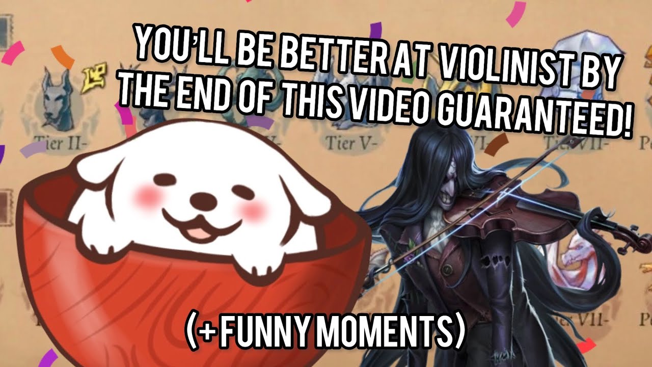 Cute dog teaches you how to be a better Violinist | Identity V - YouTube