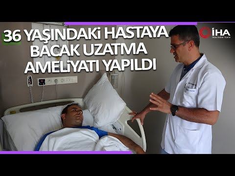 Van’da 36 Yaşındaki Hastaya Bacak Uzatma Ameliyatı Yapıldı