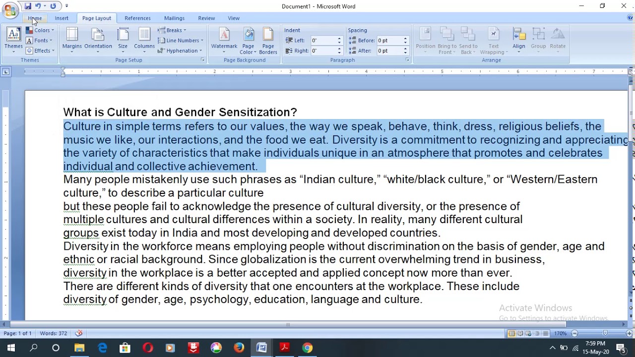 Unit-1 Word Processing Session (1-3) - YouTube