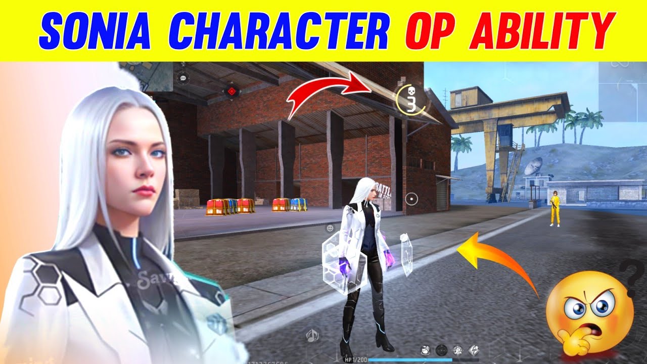 Sonia Character Ability Test | New Character In Free Fire - YouTube