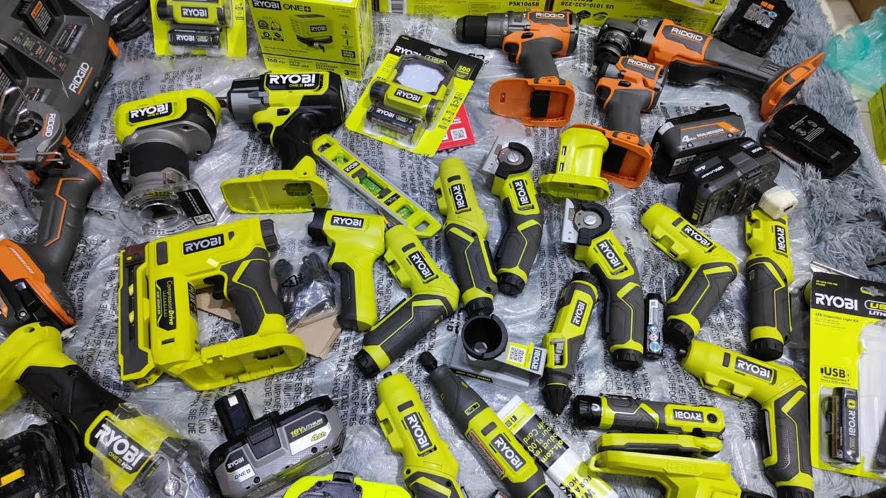 Đồ pin GIÁ RẺ RYOBI ONE+ 18v và đồ pin RYOBI 4V ( liên hệ: O898.688.56O ...