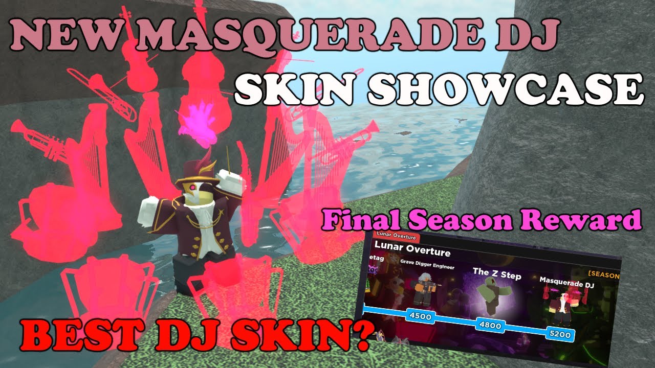 The New Masquerade DJ Skin Showcase, BEST DJ SKIN IN THE GAME? || Tower ...