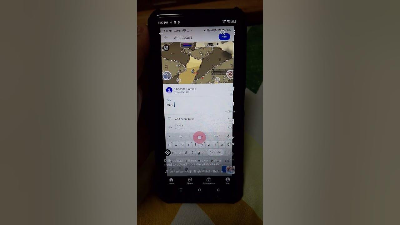 Daily Upload Limit Reached Verification Needed To Upload More Daily ...