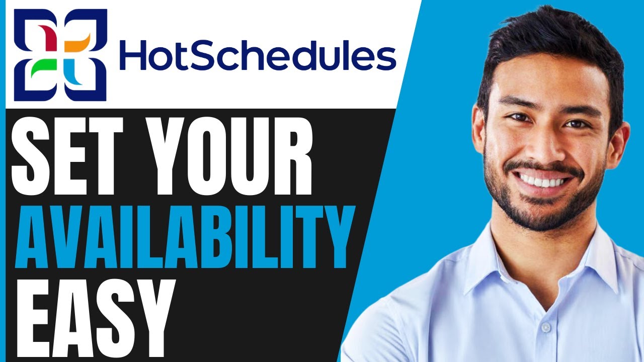 How To SET AVAILABILITY On HotSchedules App (FULL GUIDE 2024) - YouTube