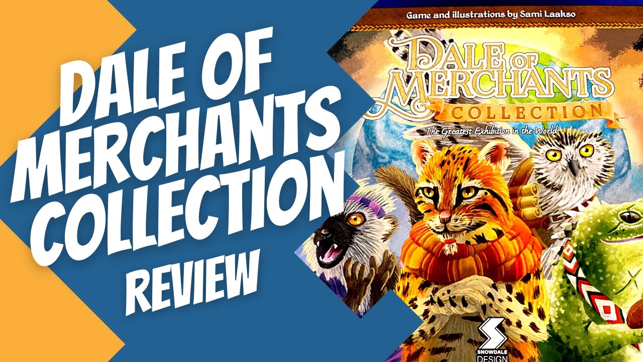Review Of DALE OF MERCHANTS COLLECTION | Board Game Perspective - YouTube