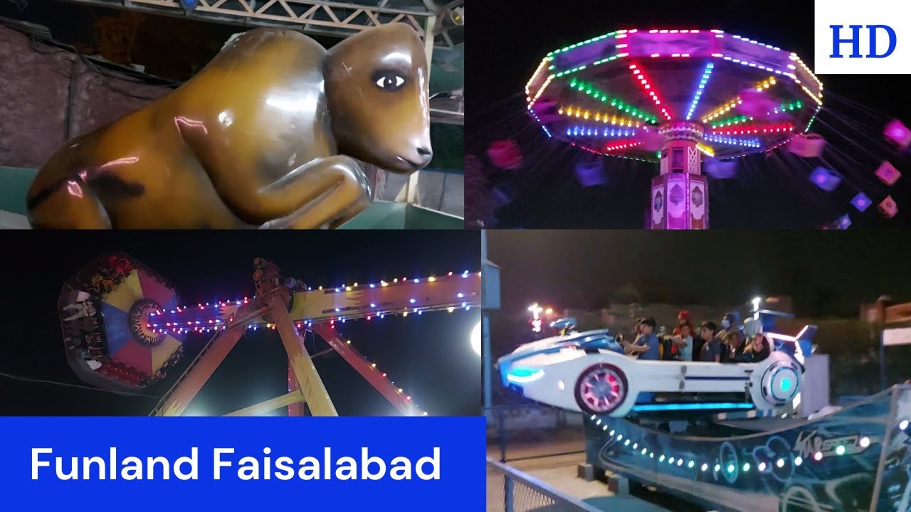 Funland Faisalabad | Funland Park Faisalabad Pakistan | Best Vlog - YouTube
