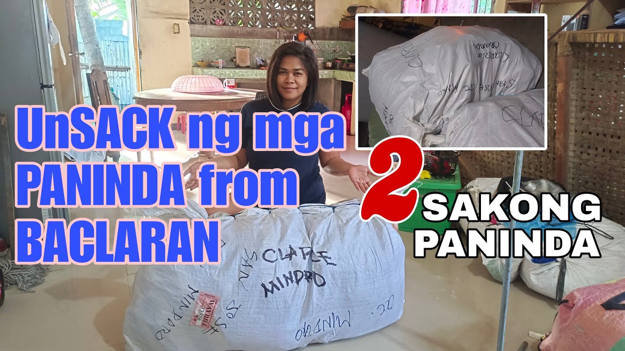 UNSACK ng 2 SAKONG PANINDA! ASSORTED ITEMS FROM BACLARAN - YouTube
