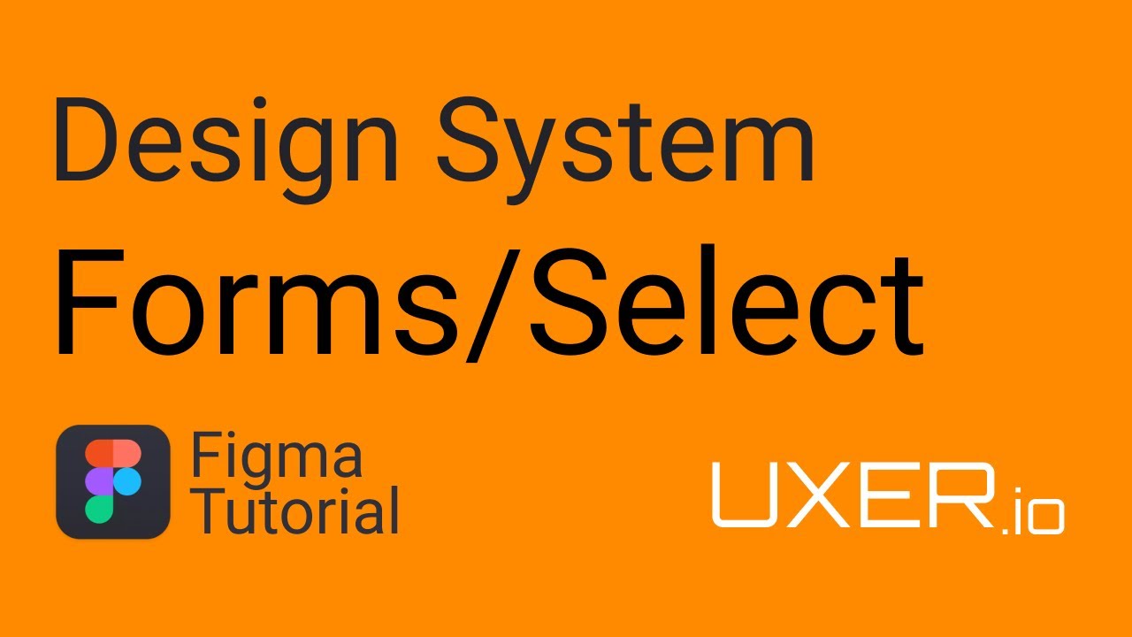 Figma tutorial - Design System - Forms Select (Dropdown) - YouTube