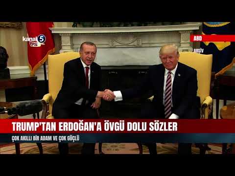 Trump'tan Erdoğan'a Övgü Dolu Sözler | Çok Akıllı Bir Adam Ve Çok Güçlü
