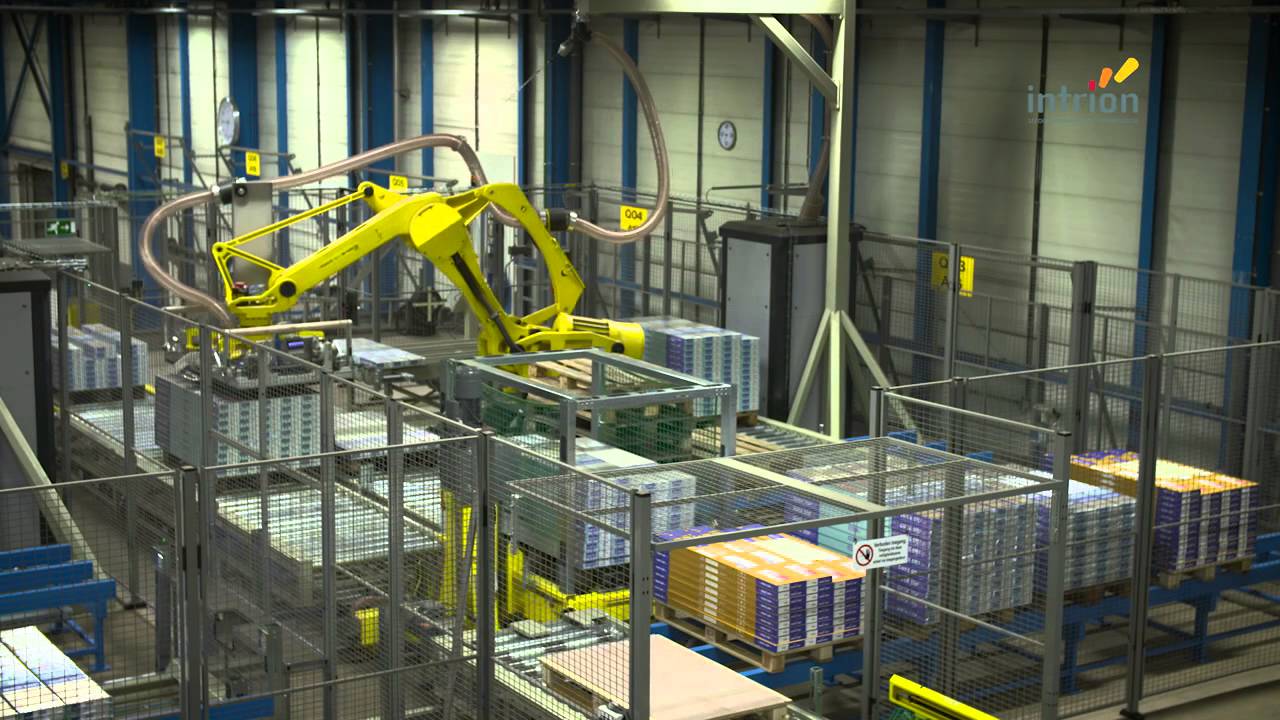 intrion - Automatic order picking of floor products - YouTube