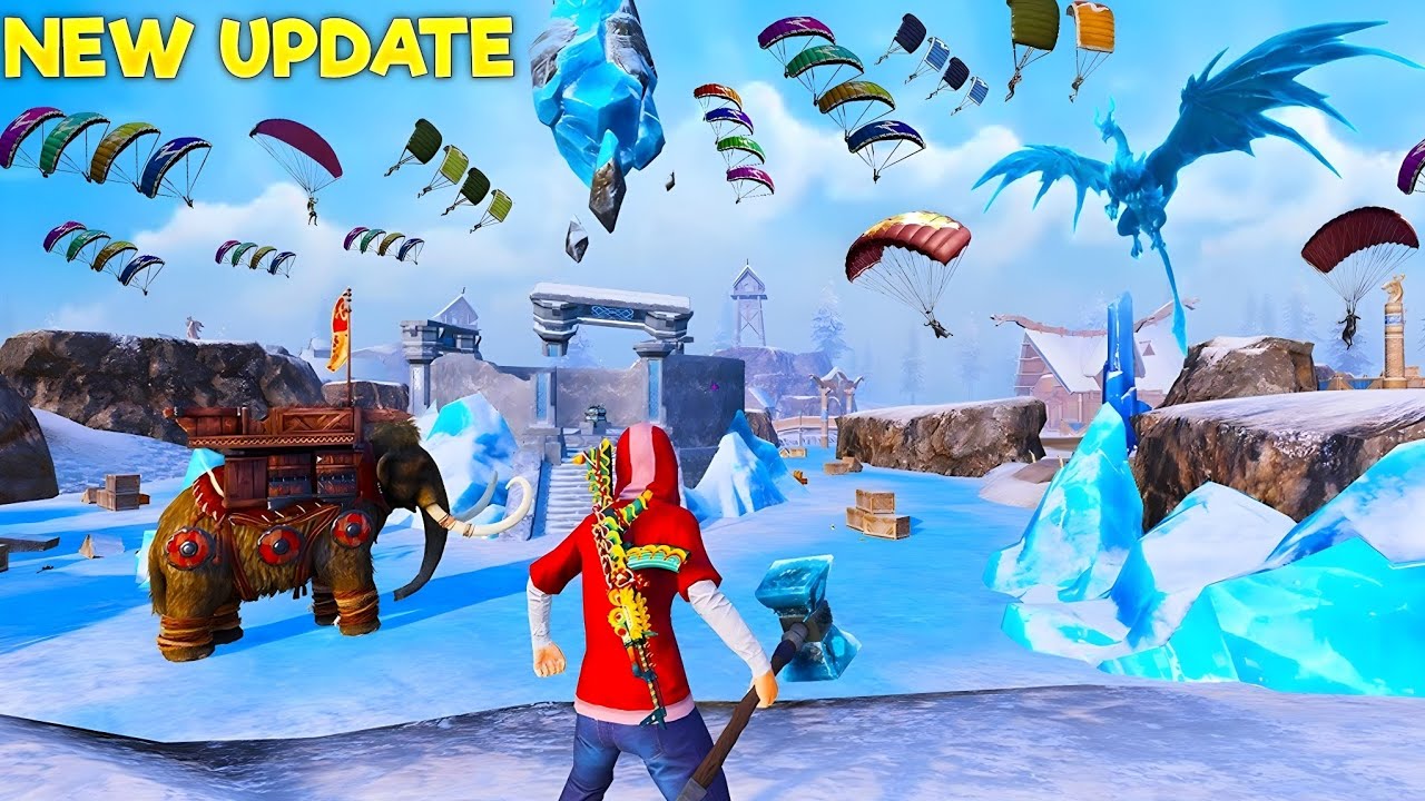 MY FIRST MATCH IN *NEW* WINTER MODE 3.5 UPDATE IN BGMI 🔥 WORLD RECORD ...