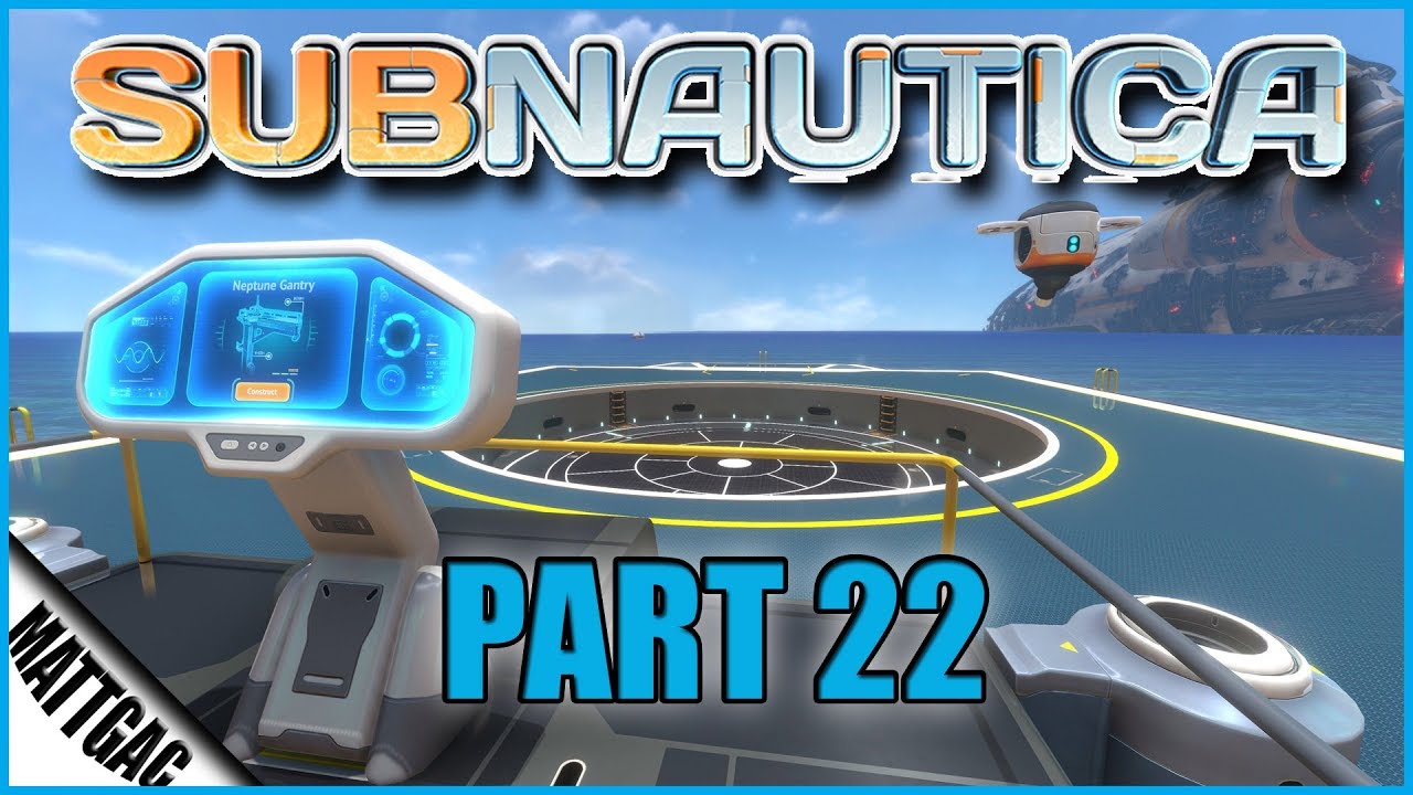 Subnautica - Building Rocket Neptune - gameplay | Let's play Part 22 ...
