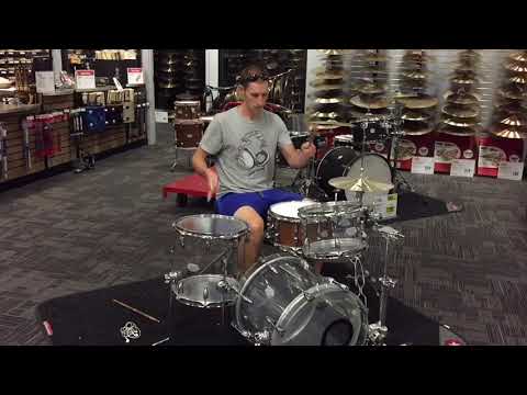 Parton Drumworks acrylic bop kit - YouTube