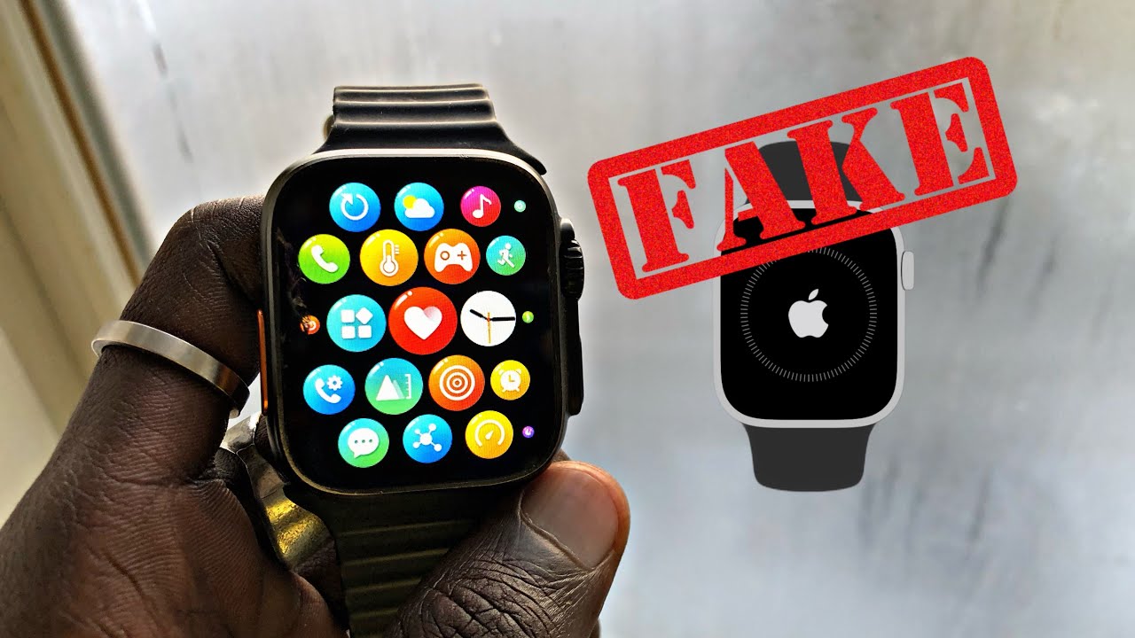 FAKE APPLE WATCH ULTRA - YouTube