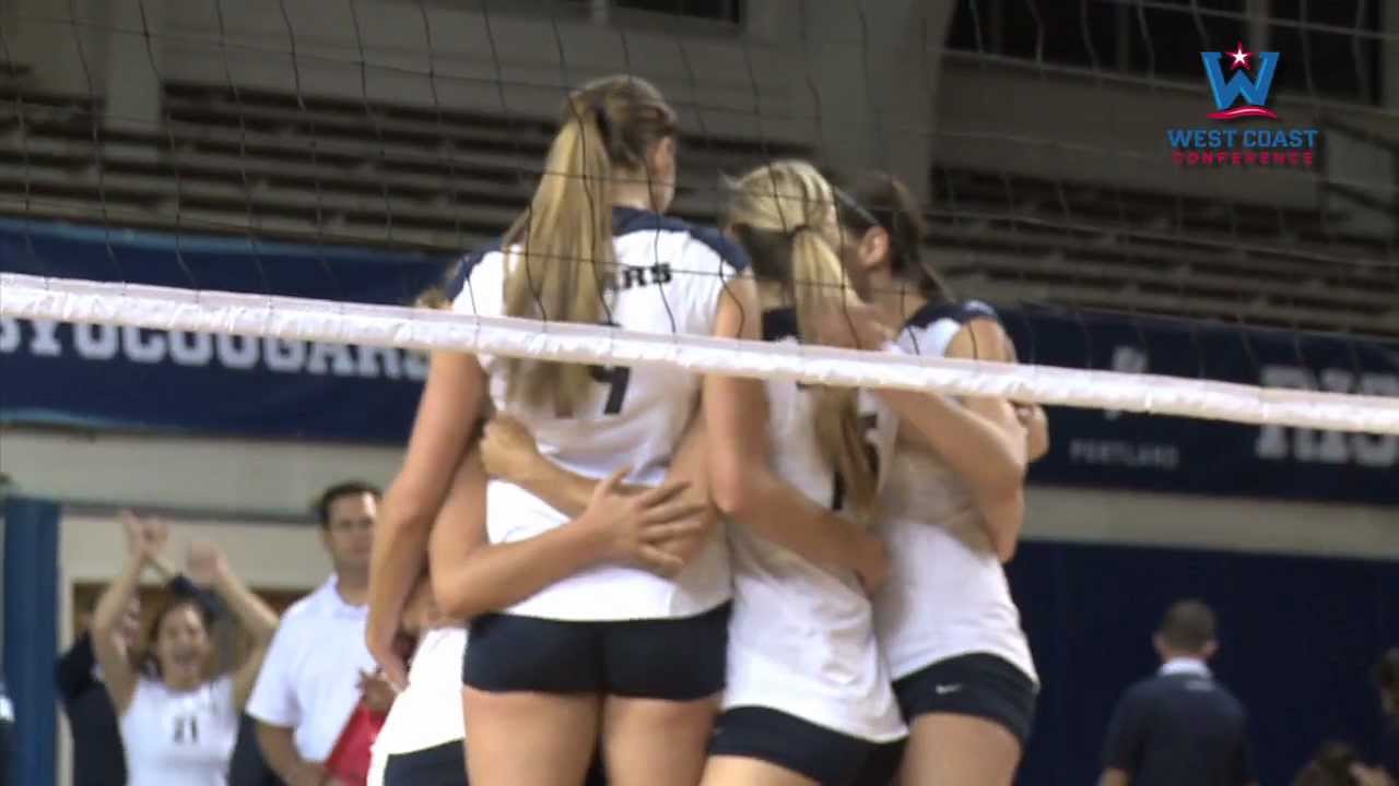 WCC Volleyball Player of the Month Jennifer Hamson, BYU - YouTube