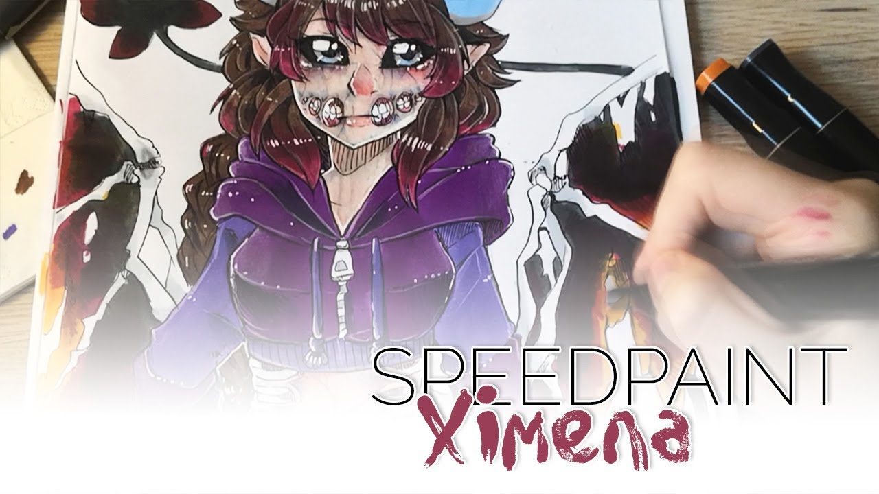 Ximena - Traditional Illustration - [LD #046] - YouTube